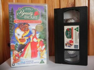 beauty and the beast: the enchanted christmas [vhs]