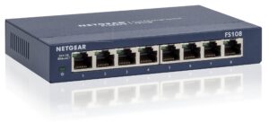 netgear prosafe fs108na 8-port 10/100 fast ethernet switch