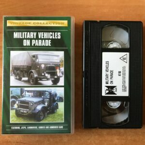 vintage collection - military vehicles on parade [vhs]