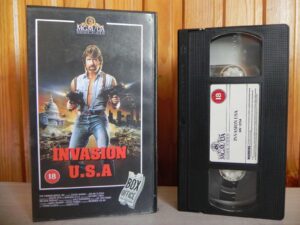 invasion usa [vhs] [vhs tape] (1997) chuck norris; richard lynch; melissa pro...