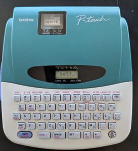 brother p-touch pt1700 electronic labeling system