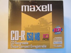 maxell cd-r 74-minute (10-pack)