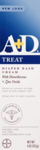 a+d diaper rash cream, zinc oxide cream, 4 oz (113 g)