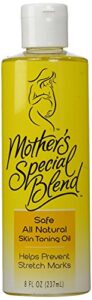 mother's special blend all natural skin toning oil, 8-ounce