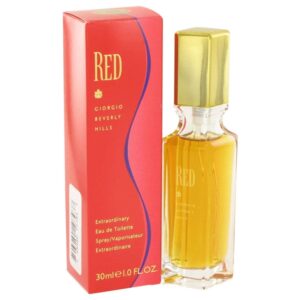 giorgio beverly hills, red for women, eau de toilette spray, 1-ounce