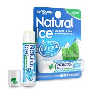 natural ice original spf 15 medicated lip balm - 12 count pack