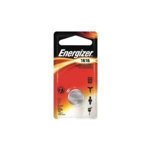 energizer ecr1616bp electronic lithium 3v batteries, black/silver