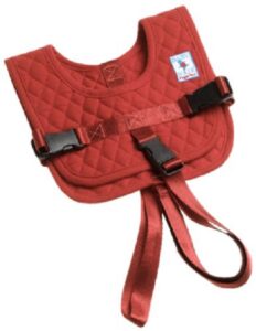 baby b'air - impact absorbing foam toddler flight vest - red