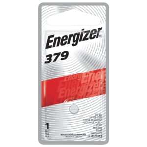 energizer 379 silver oxide button battery, 1 pack