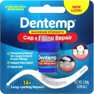 dentemp maximum strength dental repair 2.2 g