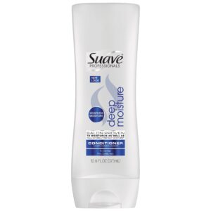 suave professionals conditioner, deep moisture, 12.6 oz