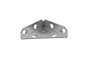 stanley hardware s755-550 992 triangle corner brace in zinc, 2", 2 piece