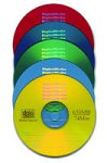 sti 5-pack of 74-minute colored cd-r discs (cdrclr5)