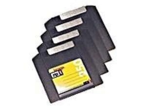 iomega 250mb zip disk (4-pack)