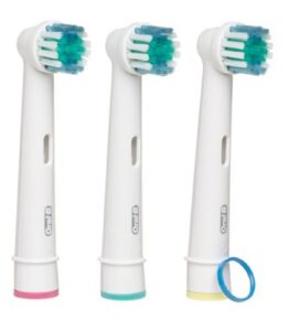 oral-b eb17-3 power toothbrush replacement brush heads (3 adult refills)