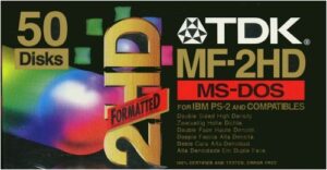 tdk 50-pack 3.5" floppy disks preformatted for pc