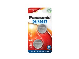 panasonic specialist lithium coin batteries cr2016l x 2 panasonic