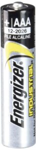 eveready energizer aaa alkaline industrial batteries, silver, 24 count