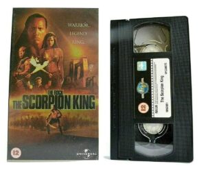 the scorpion king [vhs]