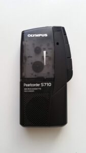 olympus s710 voice activated micro cassette recorder