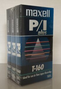 maxell t-160 professional-video tape 160 min 1pk (213011)