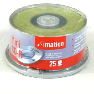 25-pack cdr media 80mm 200mb 3.5inspindle