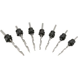 steelex d1041 tapered countersink bit set, 22-piece