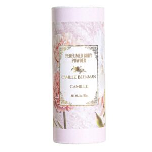 camille scented talc-free body powder, perfumed dusting powder, camille beckman, 3 ounce