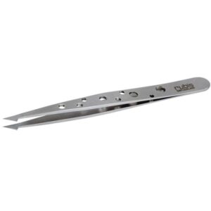 rubis surgical steel evolution elegance slant/point tweezer