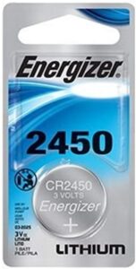 energizer 3 volt cr-2450 battery for some dive computers - see description for detailed list