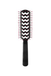 cricket static free fast flo vent hair brush - quick blow drying, easy styling, and tangle-free detangling for all hair types, long, short, thick, thin, curly, straight, and wavy