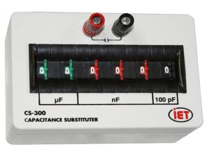 iet labs decade box cap. cs- 300 substituter 6 ranges