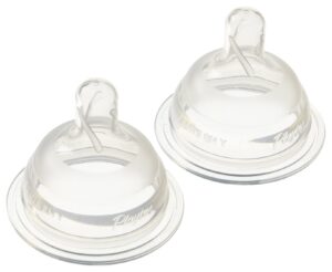 playtex drop-ins naturalatch silicone nipple - variable flow y-cut - 2 pack