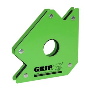 grip 50 pound arrow welding magnet - multiple angle design allows for use at 45, 90, and 135 degrees - welding, soldering, pipe installation, assembly - home, garage, workshop