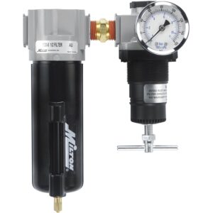 milton 1108 1/2" filter and regulator duo, black