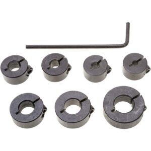 steelex plus d2803 split ring depth stop set, 7-piece