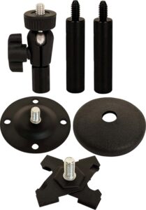 panavise universal cctv mount black 2.25 x 3.25 x 4.25