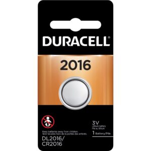 duracell dl2016bpk security lithium batteries 3 volt