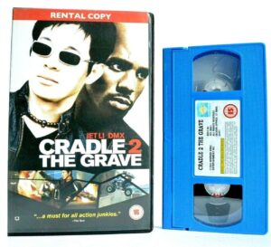 cradle 2 the grave: action/martial arts (2003) - large box - j.li/dmx - pal vhs