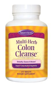 nature's secret multi-herb colon cleanse, 275 tab