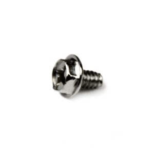 startech.com replacement pc mounting screws #6-32 x 1/4in long standoff - screw kit - silver - 0.2 in (pack of 50) , taa (screw6_32)