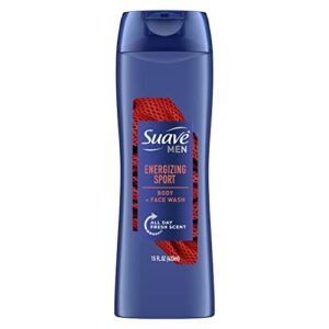 suave men body wash for everyday use sport fragrance body wash and shower gel 15 oz