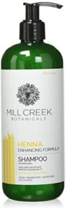 mill creek henna shampoo(natural & organic) - 16 fl. oz. (473ml)