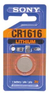 sony cr1616 lithium coin battery (1 battery)