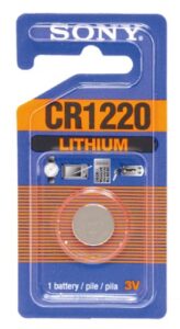 sony cr1220-b lithium coin battery