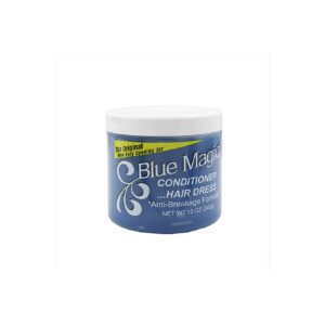 blue magic conditioner hair dress, white, 12 ounce