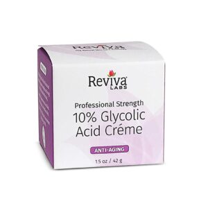 reviva labs 10% glycolic acid cream, 1.5 ounce: package may vary