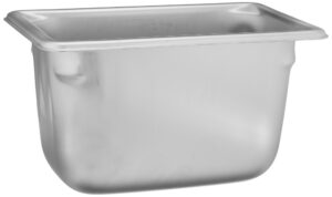 vollrath 4" deep super pan v™ stainless steel ninth-size steam table pan