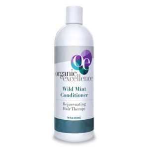 organic excellence wild mint conditioner, 16 fluid ounce