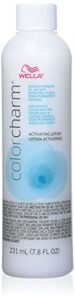 wella color charm demi activating lotion for hair 7.8 oz